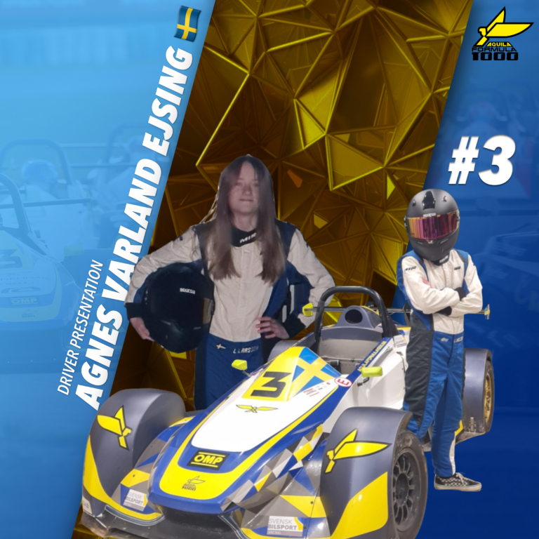 📣 Driver Presentation - 🇸🇪 Agnes Varland Ejsing - Aquila Racing