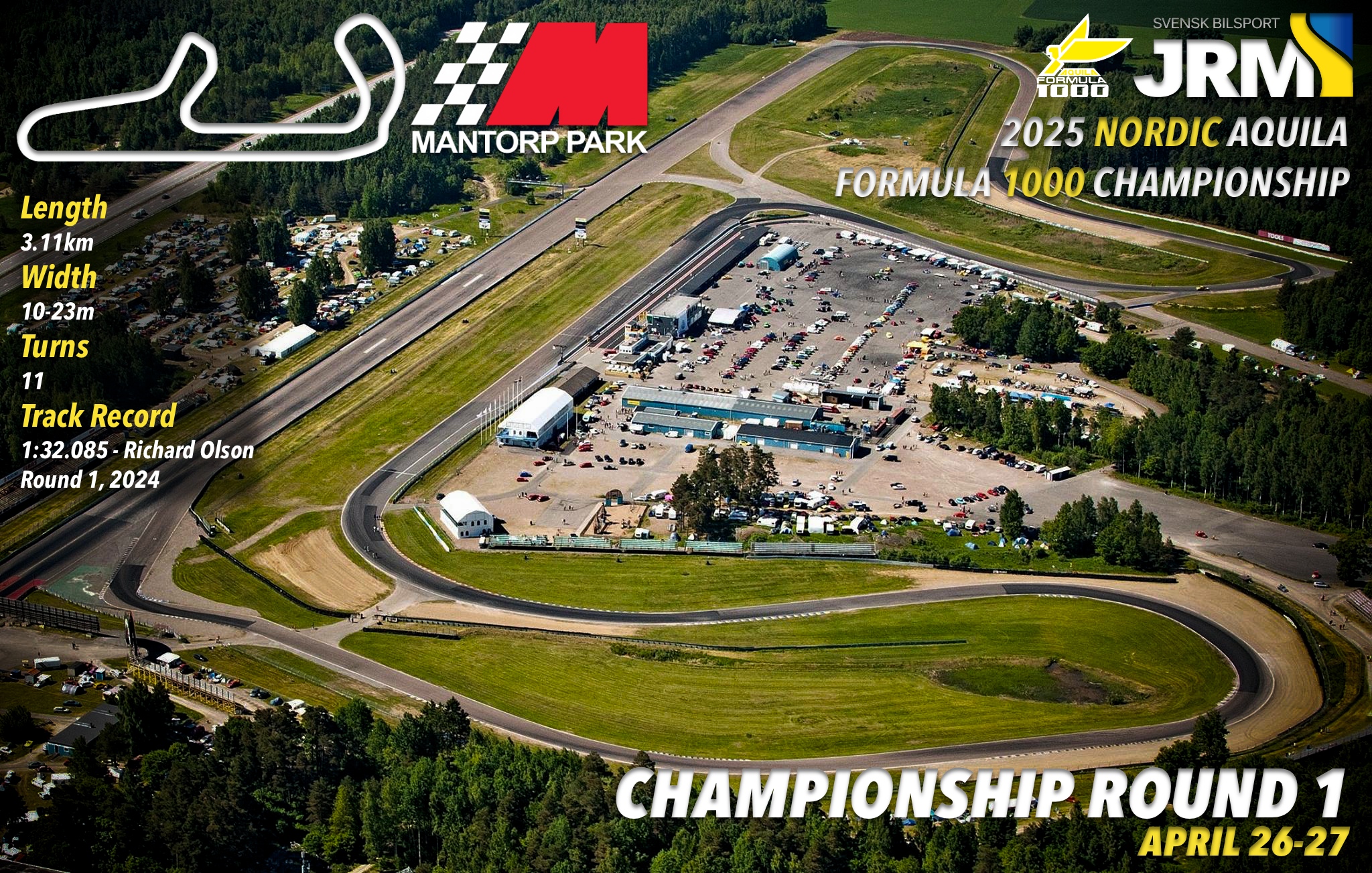 🏁 TRACK TOUR 🏁 Mantorp Park - Aquila Racing